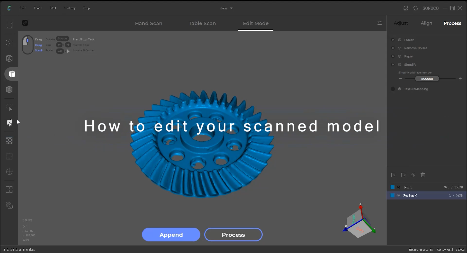 How to do editing in CR-Studio 2.0