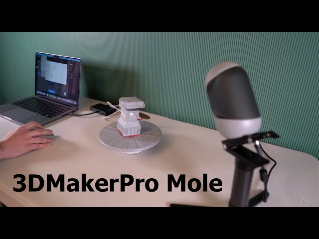 3DMakerPro Mole 3D Scanner Unboxing & Testing