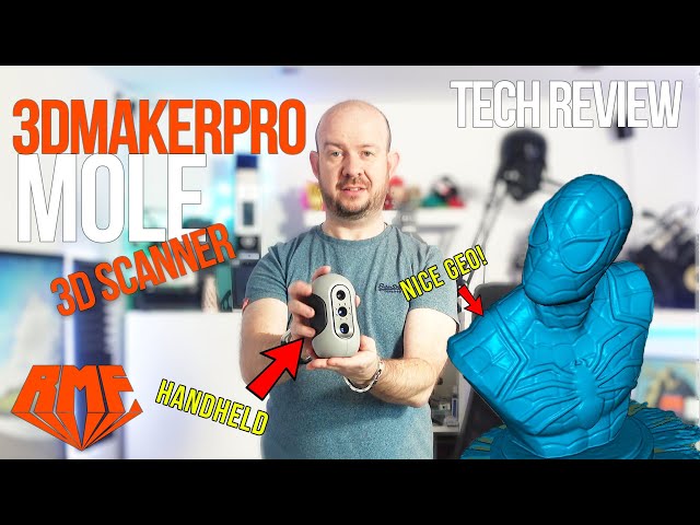Is this Handheld 3D Scanner a Game Changer? - Lets See What the Mole Can Do!