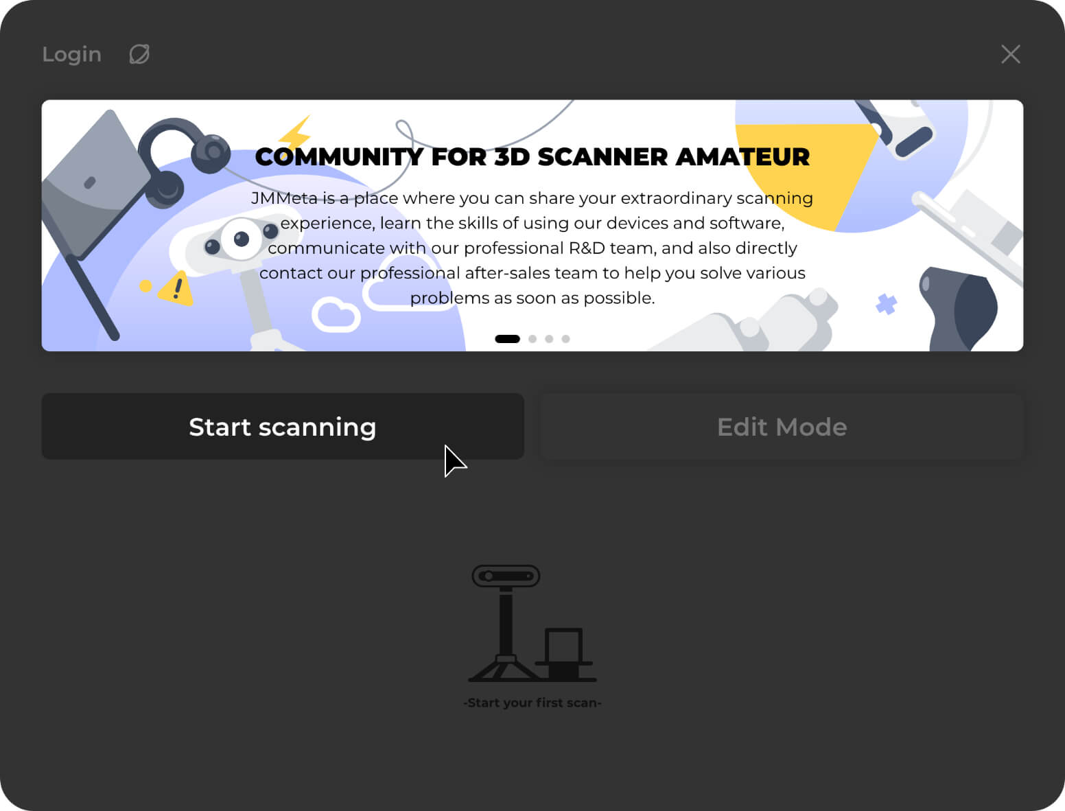 Click “Start Scanning” in the splash screen and will go into scanning preview. In the preview ...